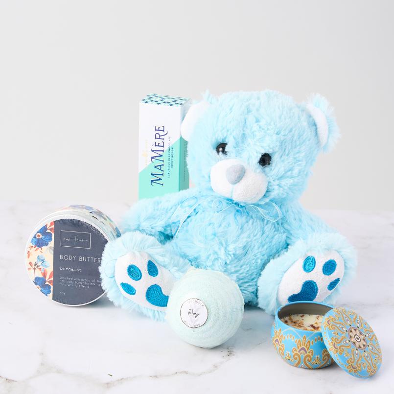 Cozy Cuddles Gift Set | Fabulous Flowers & Gifts
