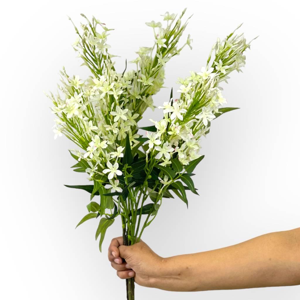 Elegance Redefined: Jasmine White Artificial Flowers - Fabulous Flowers