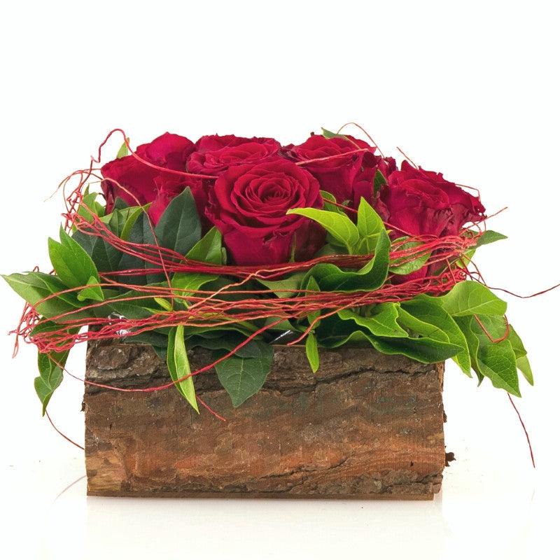 Red Rose Flower Box | Fabulous Flowers & Gifts